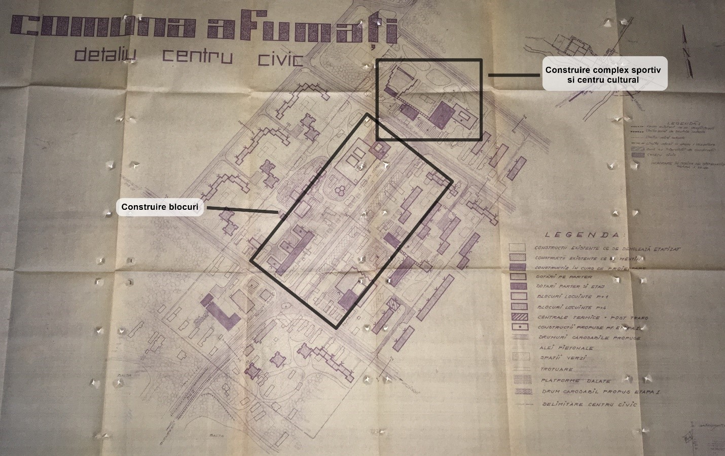Dezvoltarea Centrului Civic Afumati in perioada comunista – Ella Coman